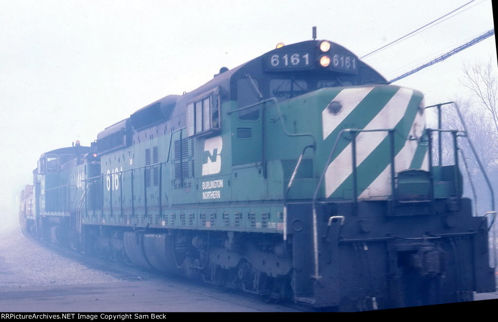 BN 6161, 448, and 239 in the Fog